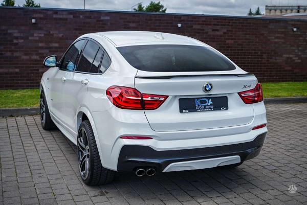 White BMW X4 2016 in Marijampole, with an engine capacity of 2.99 L and mileage of 210 thousand km for 17950 €, photo 10 on AUTOMOTO.COM.LV