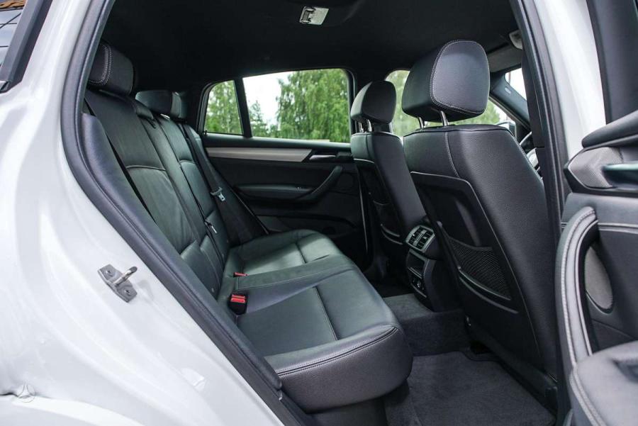 White BMW X4 2016 in Marijampole, with an engine capacity of 2.99 L and mileage of 210 thousand km for 17950 €, photo 37 on AUTOMOTO.COM.LV