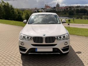 White BMW X4 2016 in Vilnius, with an engine capacity of 2.00 L and mileage of 192 thousand km for 18000 €, photo 3 on AUTOMOTO.COM.LV