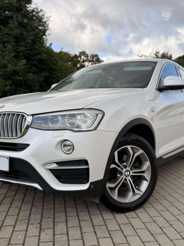 Balts BMW X4 2016 Viļņa, ar dzinēja tilpumu 2.00 L un nobraukumu 192 tūkst. km par 18000 €, foto 4 vietnē AUTOMOTO.COM.LV