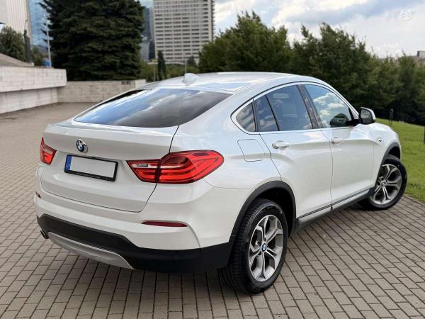 Balts BMW X4 2016 Viļņa, ar dzinēja tilpumu 2.00 L un nobraukumu 192 tūkst. km par 18000 €, foto 5 vietnē AUTOMOTO.COM.LV