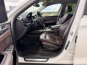 White BMW X4 2016 in Vilnius, with an engine capacity of 2.00 L and mileage of 192 thousand km for 18000 €, photo 12 on AUTOMOTO.COM.LV