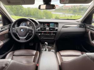 White BMW X4 2016 in Vilnius, with an engine capacity of 2.00 L and mileage of 192 thousand km for 18000 €, photo 16 on AUTOMOTO.COM.LV