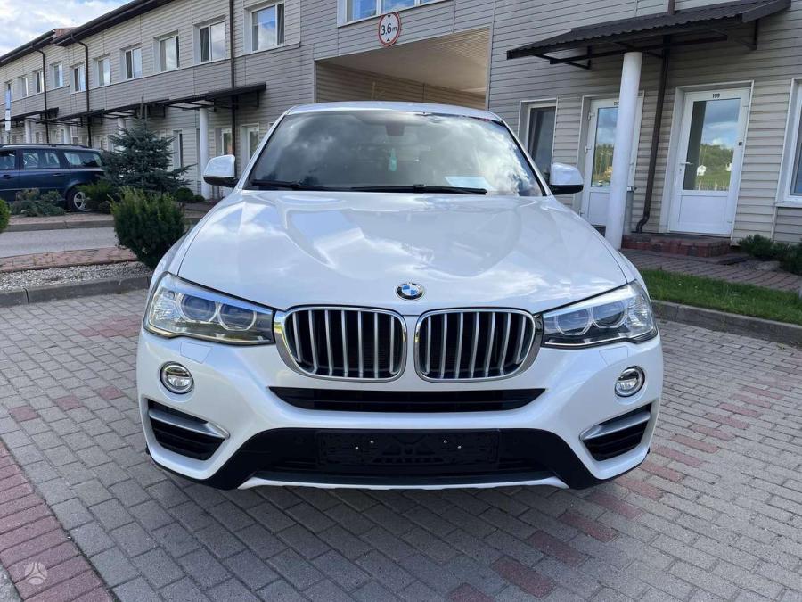 Balts BMW X4 2016 Viļņa, ar dzinēja tilpumu 2.00 L un nobraukumu 230 tūkst. km par 15700 €, foto 3 vietnē AUTOMOTO.COM.LV
