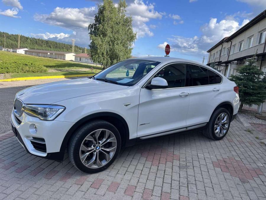 Balts BMW X4 2016 Viļņa, ar dzinēja tilpumu 2.00 L un nobraukumu 230 tūkst. km par 15700 €, foto 5 vietnē AUTOMOTO.COM.LV
