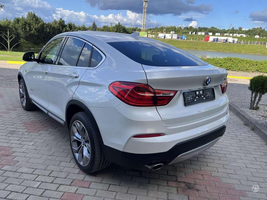 Balts BMW X4 2016 Viļņa, ar dzinēja tilpumu 2.00 L un nobraukumu 230 tūkst. km par 15700 €, foto 8 vietnē AUTOMOTO.COM.LV