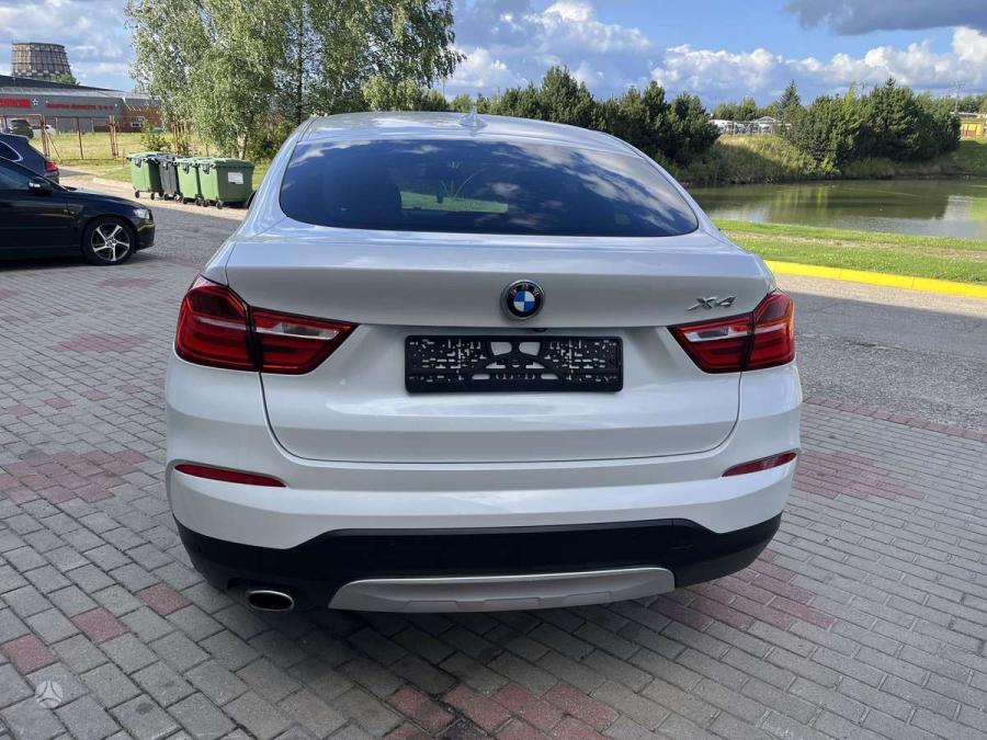 Balts BMW X4 2016 Viļņa, ar dzinēja tilpumu 2.00 L un nobraukumu 230 tūkst. km par 15700 €, foto 9 vietnē AUTOMOTO.COM.LV