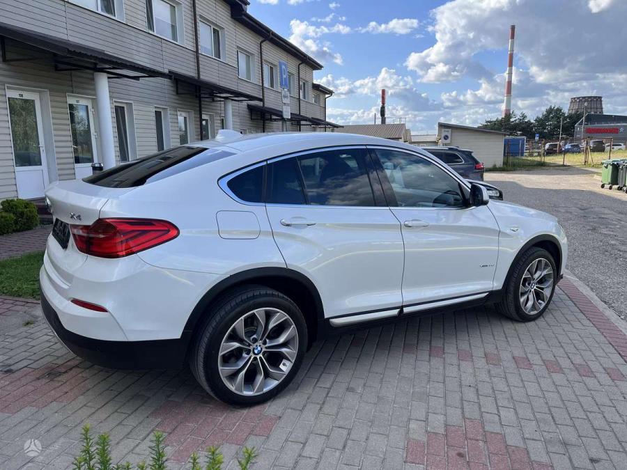Balts BMW X4 2016 Viļņa, ar dzinēja tilpumu 2.00 L un nobraukumu 230 tūkst. km par 15700 €, foto 11 vietnē AUTOMOTO.COM.LV