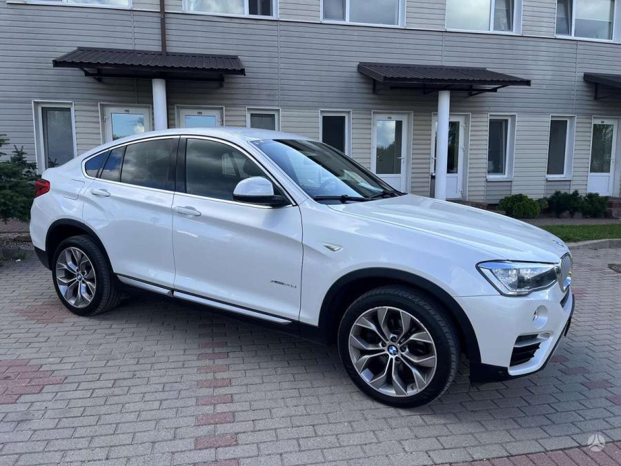 Balts BMW X4 2016 Viļņa, ar dzinēja tilpumu 2.00 L un nobraukumu 230 tūkst. km par 15700 €, foto 13 vietnē AUTOMOTO.COM.LV