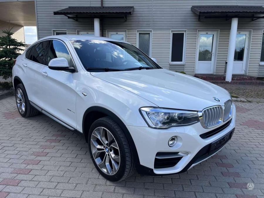 Balts BMW X4 2016 Viļņa, ar dzinēja tilpumu 2.00 L un nobraukumu 230 tūkst. km par 15700 €, foto 14 vietnē AUTOMOTO.COM.LV