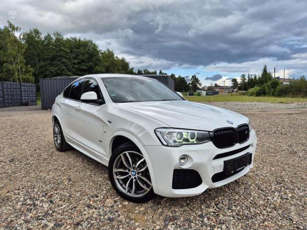 BMW X4 2016 Utena vietnē Balts BMW X4 2016 Utena, ar dzinēja tilpumu 2.99 L un nobraukumu 232 tūkst. km par 17490 €, foto 4 vietnē AUTOMOTO.COM.LV