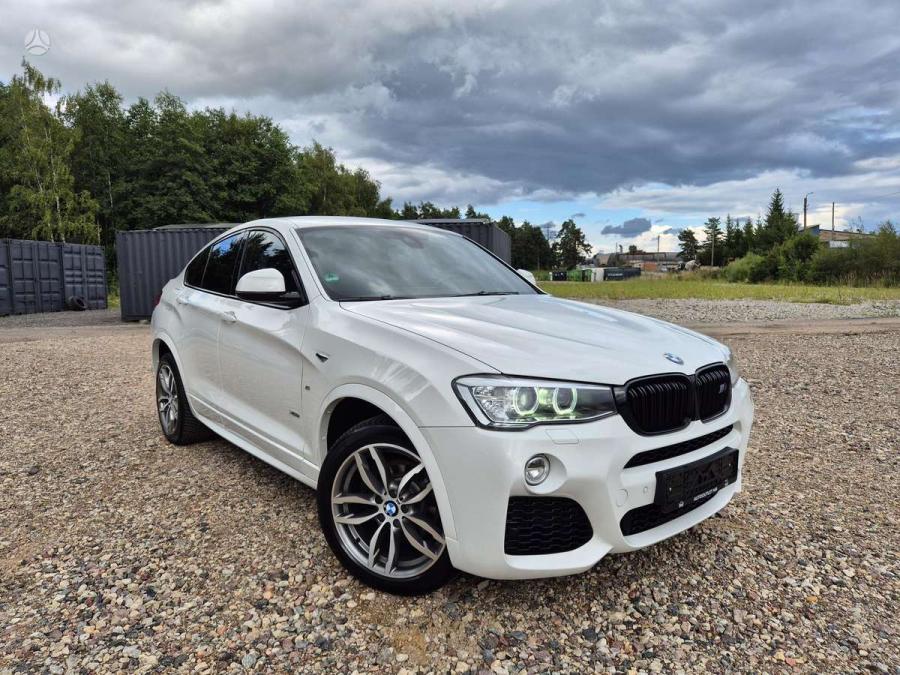 Balts BMW X4 2016 Utena, ar dzinēja tilpumu 2.99 L un nobraukumu 232 tūkst. km par 17490 €, foto 4 vietnē AUTOMOTO.COM.LV