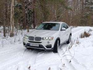 White BMW X4 2017 in Vilnius, with an engine capacity of 2.00 L and mileage of 75 thousand km for 19999 €, photo  on AUTOMOTO.COM.LV
