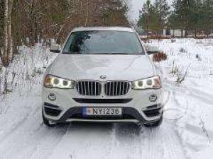 White BMW X4 2017 in Vilnius, with an engine capacity of 2.00 L and mileage of 75 thousand km for 19999 €, photo 2 on AUTOMOTO.COM.LV