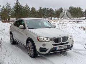 White BMW X4 2017 in Vilnius, with an engine capacity of 2.00 L and mileage of 75 thousand km for 19999 €, photo 3 on AUTOMOTO.COM.LV