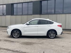 White BMW X4 2017 in Riga, with an engine capacity of 3.00 L and mileage of 282 thousand km for 20990 €, photo 13 on AUTOMOTO.COM.LV