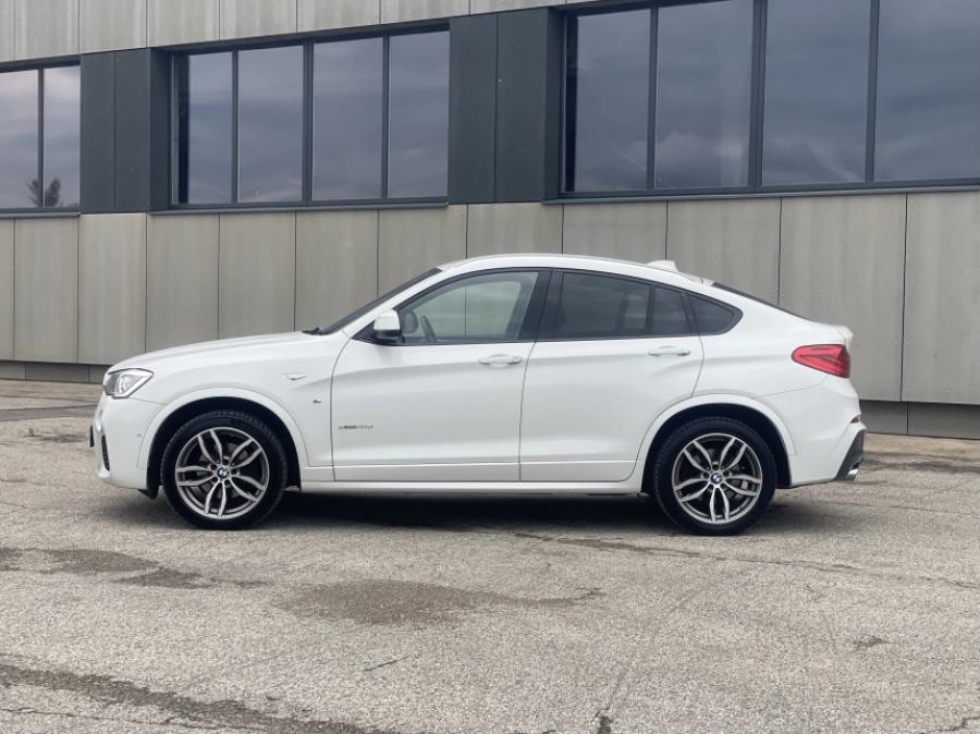 White BMW X4 2017 in Riga, with an engine capacity of 3.00 L and mileage of 282 thousand km for 20990 €, photo 13 on AUTOMOTO.COM.LV