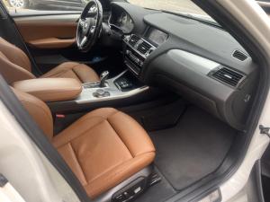 White BMW X4 2017 in Riga, with an engine capacity of 3.00 L and mileage of 282 thousand km for 20990 €, photo 19 on AUTOMOTO.COM.LV