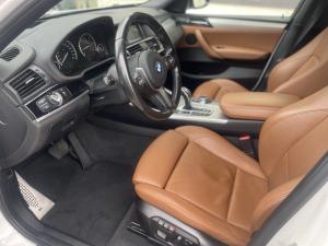 White BMW X4 2017 in Riga, with an engine capacity of 3.00 L and mileage of 282 thousand km for 20990 €, photo 20 on AUTOMOTO.COM.LV