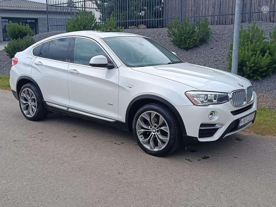 Balts BMW X4 2017 Viļņa, ar dzinēja tilpumu 2.00 L un nobraukumu 81 tūkst. km par 19000 €, foto 3 vietnē AUTOMOTO.COM.LV