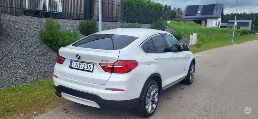 Balts BMW X4 2017 Viļņa, ar dzinēja tilpumu 2.00 L un nobraukumu 81 tūkst. km par 19000 €, foto 6 vietnē AUTOMOTO.COM.LV