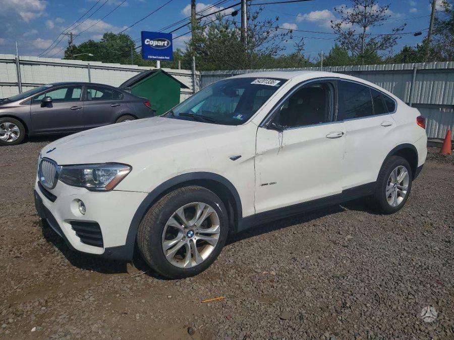 White BMW X4 2017 in Klaipeda, with an engine capacity of 2.00 L and mileage of 178 thousand km for 10995 €, photo 1 on AUTOMOTO.COM.LV