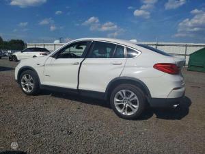 White BMW X4 2017 in Klaipeda, with an engine capacity of 2.00 L and mileage of 178 thousand km for 10995 €, photo 4 on AUTOMOTO.COM.LV