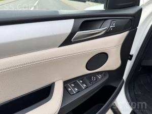 White BMW X4 2017 in Riga, with an engine capacity of 2.00 L and mileage of 120 thousand km for 21900 €, photo 11 on AUTOMOTO.COM.LV