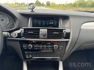 White BMW X4 2017 in Riga, with an engine capacity of 2.00 L and mileage of 120 thousand km for 21900 €, photo 13 on AUTOMOTO.COM.LV