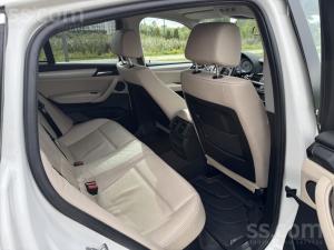 White BMW X4 2017 in Riga, with an engine capacity of 2.00 L and mileage of 120 thousand km for 21900 €, photo 18 on AUTOMOTO.COM.LV