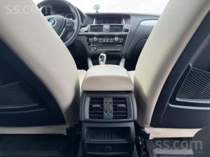 White BMW X4 2017 in Riga, with an engine capacity of 2.00 L and mileage of 120 thousand km for 21900 €, photo 19 on AUTOMOTO.COM.LV