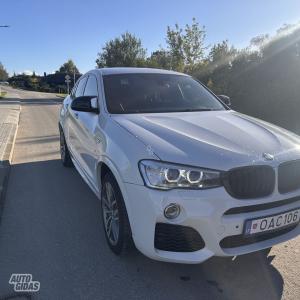 White BMW X4 2017 in Jonava, with an engine capacity of 3.00 L and mileage of 268 thousand km for 14500 €, photo  on AUTOMOTO.COM.LV