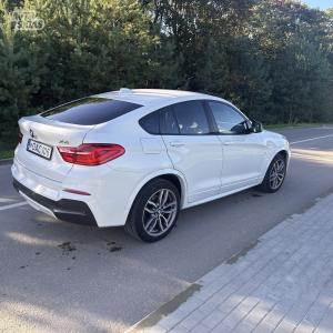 White BMW X4 2017 in Jonava, with an engine capacity of 3.00 L and mileage of 268 thousand km for 14500 €, photo 7 on AUTOMOTO.COM.LV