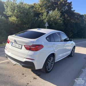 White BMW X4 2017 in Jonava, with an engine capacity of 3.00 L and mileage of 268 thousand km for 14500 €, photo 9 on AUTOMOTO.COM.LV