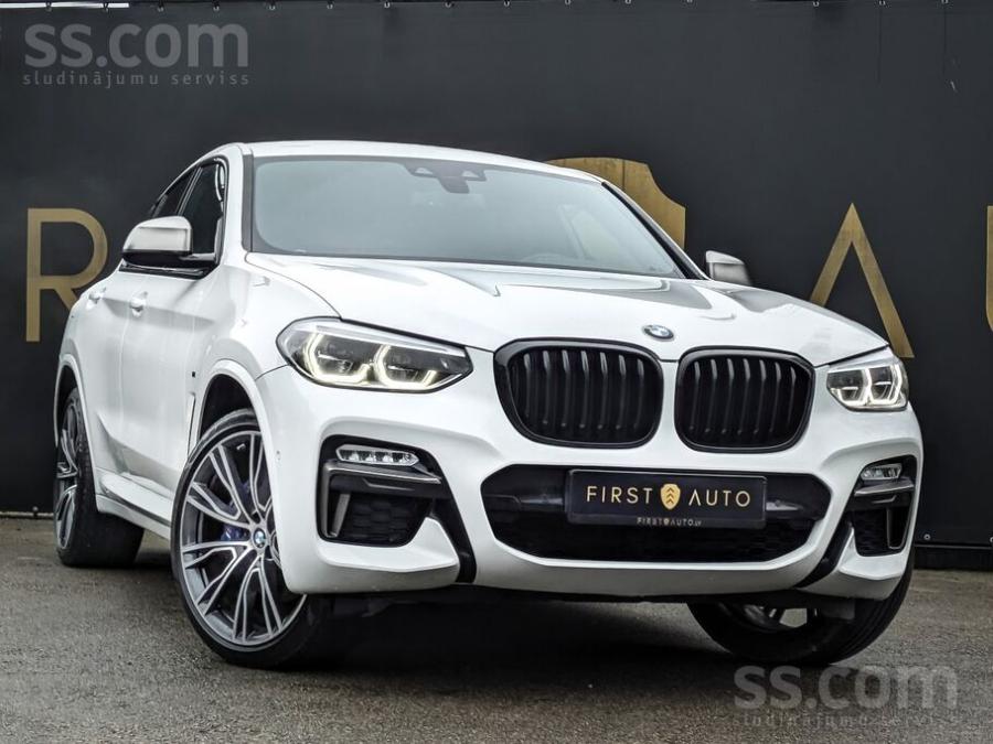 White BMW X4 2018 in Tukums, with an engine capacity of 3.00 L and mileage of 213 thousand km for 29990 €, photo 1 on AUTOMOTO.COM.LV