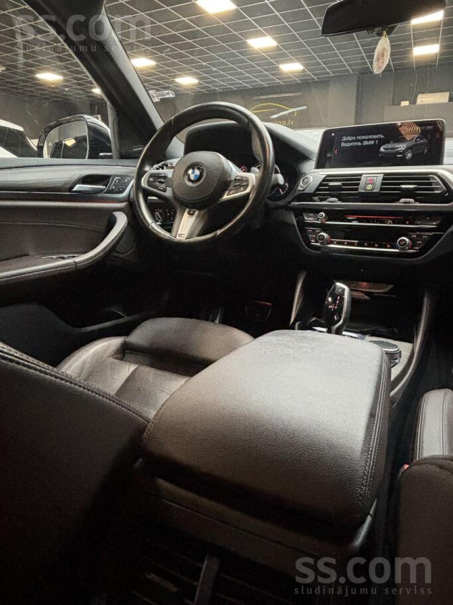 White BMW X4 2018 in Riga, with an engine capacity of 3.00 L and mileage of 59 thousand km for 35500 €, photo 10 on AUTOMOTO.COM.LV