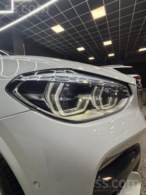White BMW X4 2018 in Riga, with an engine capacity of 3.00 L and mileage of 59 thousand km for 35500 €, photo 17 on AUTOMOTO.COM.LV