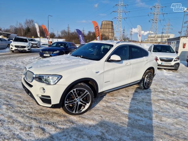 White BMW X4 2018 in Kaunas, with an engine capacity of 3.00 L and mileage of 193 thousand km for 20190 €, photo 1 on AUTOMOTO.COM.LV