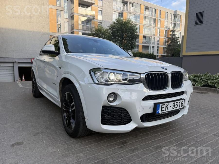 Balts BMW X4 2018 Rīga, ar dzinēja tilpumu 2.00 L un nobraukumu 134 tūkst. km par 22500 €, foto 1 vietnē AUTOMOTO.COM.LV