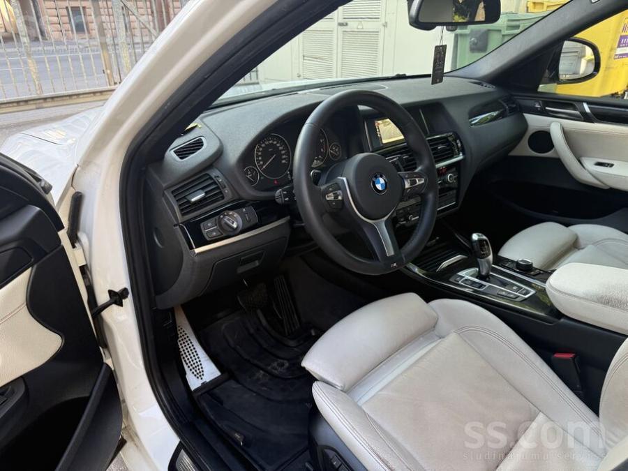 Balts BMW X4 2018 Rīga, ar dzinēja tilpumu 2.00 L un nobraukumu 134 tūkst. km par 22500 €, foto 6 vietnē AUTOMOTO.COM.LV