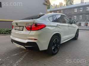 White BMW X4 2018 in Riga, with an engine capacity of 2.00 L and mileage of 134 thousand km for 20500 €, photo 5 on AUTOMOTO.COM.LV