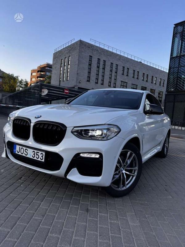 Balts BMW X4 2018 Kauņa, ar dzinēja tilpumu 2.00 L un nobraukumu 150 tūkst. km par 28500 €, foto 2 vietnē AUTOMOTO.COM.LV
