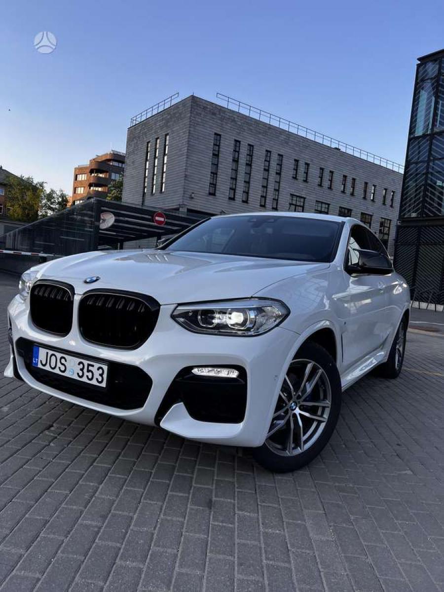 Balts BMW X4 2018 Kauņa, ar dzinēja tilpumu 2.00 L un nobraukumu 150 tūkst. km par 28500 €, foto 3 vietnē AUTOMOTO.COM.LV