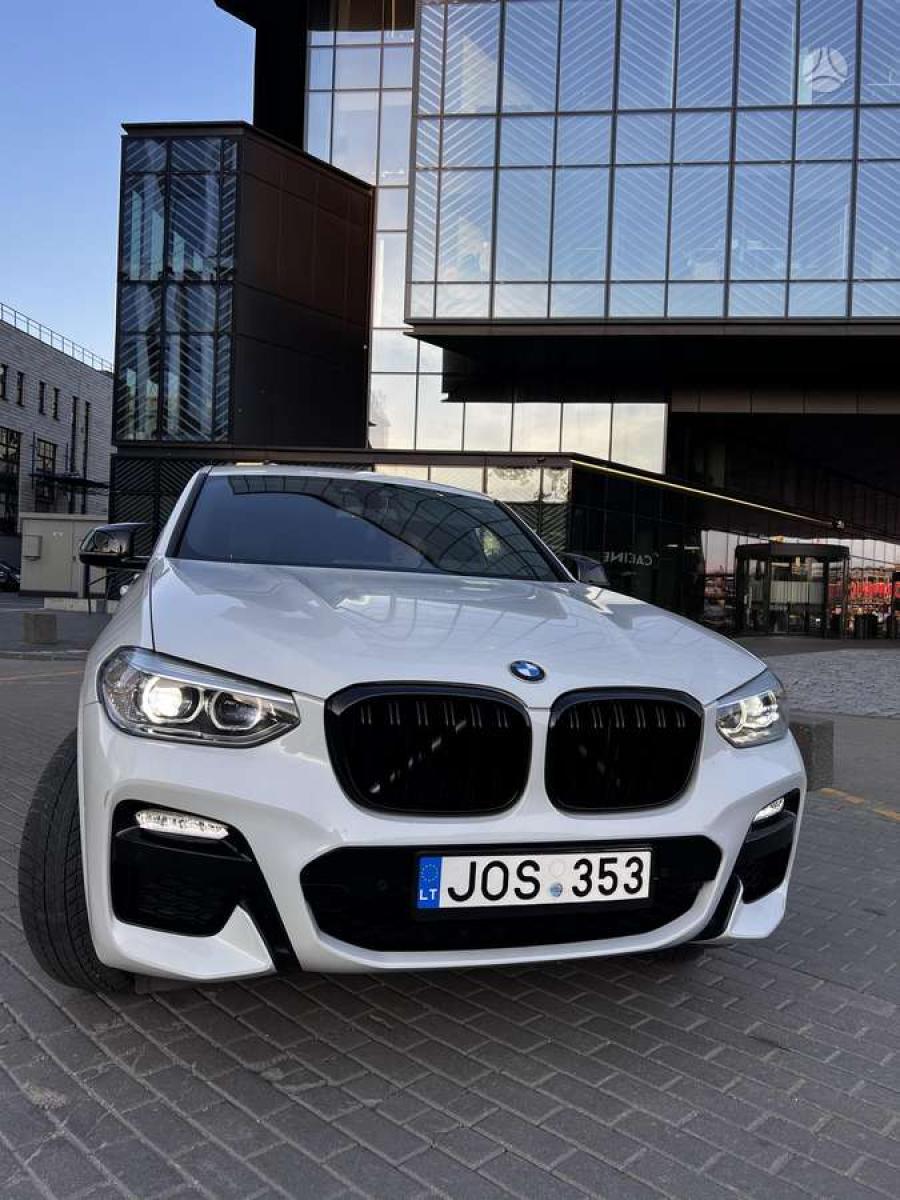 Balts BMW X4 2018 Kauņa, ar dzinēja tilpumu 2.00 L un nobraukumu 150 tūkst. km par 28500 €, foto 6 vietnē AUTOMOTO.COM.LV