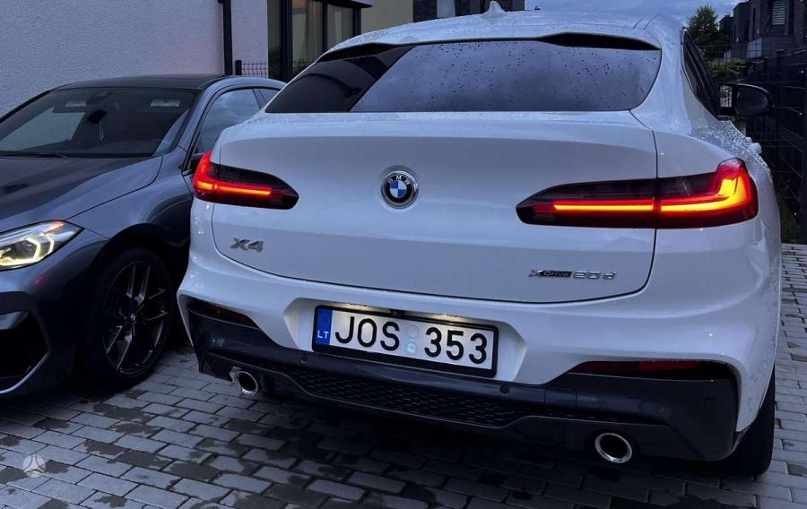 Balts BMW X4 2018 Kauņa, ar dzinēja tilpumu 2.00 L un nobraukumu 150 tūkst. km par 28500 €, foto 17 vietnē AUTOMOTO.COM.LV