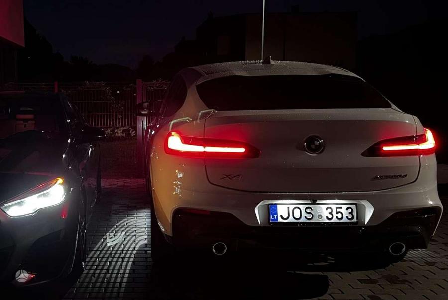 Balts BMW X4 2018 Kauņa, ar dzinēja tilpumu 2.00 L un nobraukumu 150 tūkst. km par 28500 €, foto 18 vietnē AUTOMOTO.COM.LV