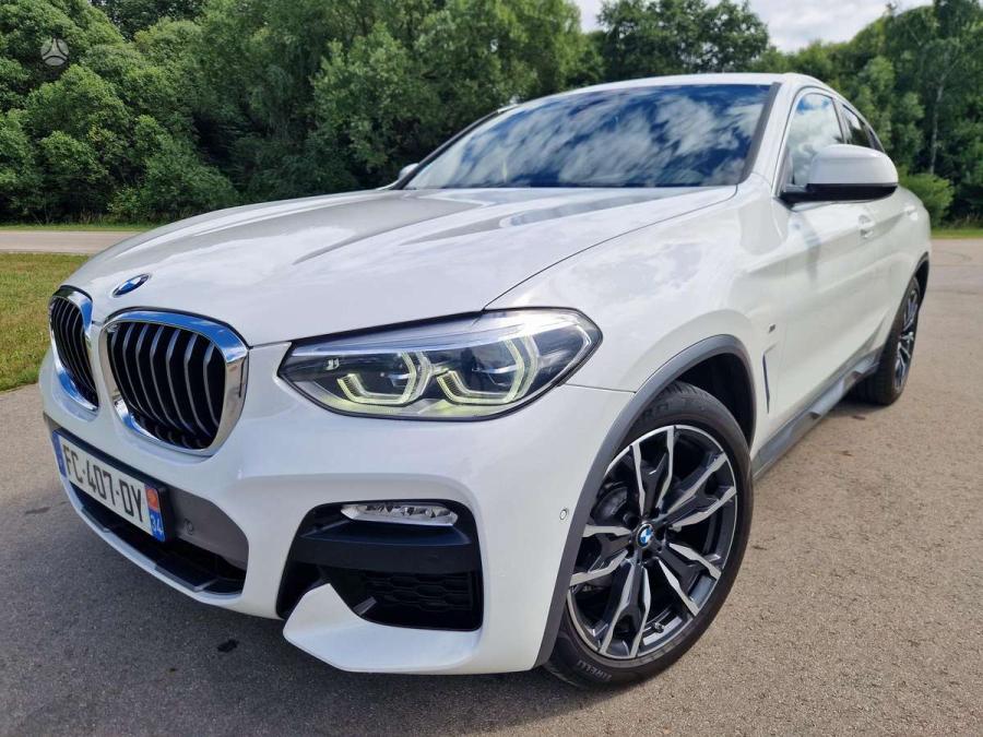 White BMW X4 2018 in Taurage, with an engine capacity of 2.00 L and mileage of 180 thousand km for 27000 €, photo 1 on AUTOMOTO.COM.LV
