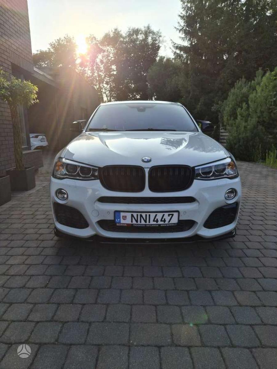 Balts BMW X4 2018 Kauņa, ar dzinēja tilpumu 3.00 L un nobraukumu 126 tūkst. km par 24900 €, foto 1 vietnē AUTOMOTO.COM.LV
