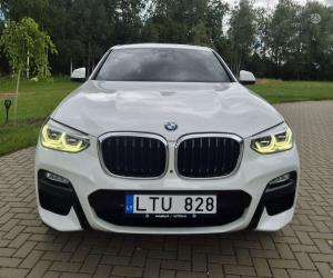 White BMW X4 2018 in Utena, with an engine capacity of 2.00 L and mileage of 216 thousand km for 27500 €, photo 3 on AUTOMOTO.COM.LV