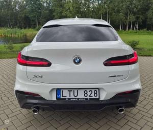 White BMW X4 2018 in Utena, with an engine capacity of 2.00 L and mileage of 216 thousand km for 27500 €, photo 17 on AUTOMOTO.COM.LV